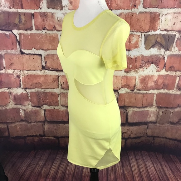 Topshop | Dresses | Topshop Sheer Mesh Cutout Dress 6 Nwt | Poshmark